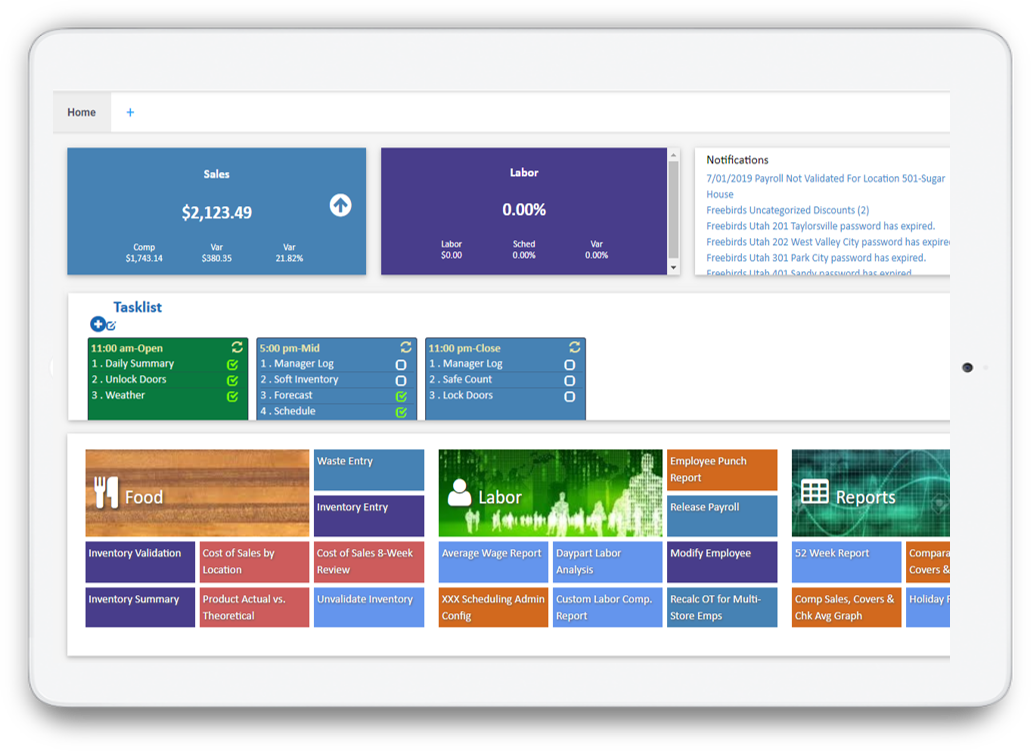 Home | ROSNET | The fully integrated restaurant solution